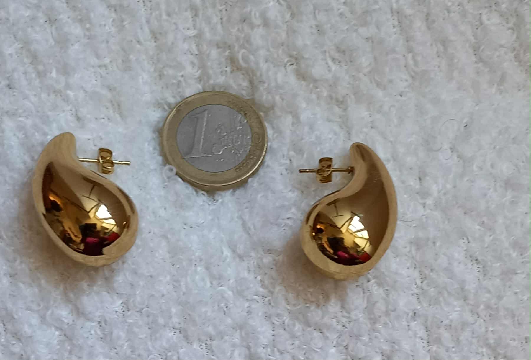 Boucle D'oreille goutte d'eau - Un Trésor dans ma Valise